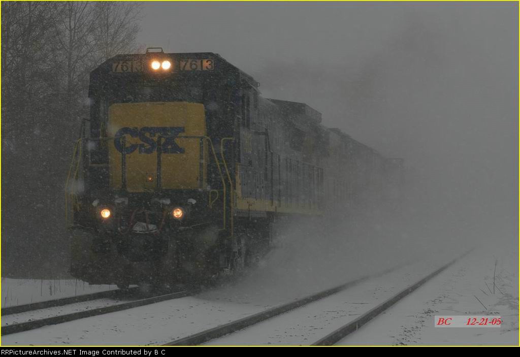 CSX 7613 12/21/2005